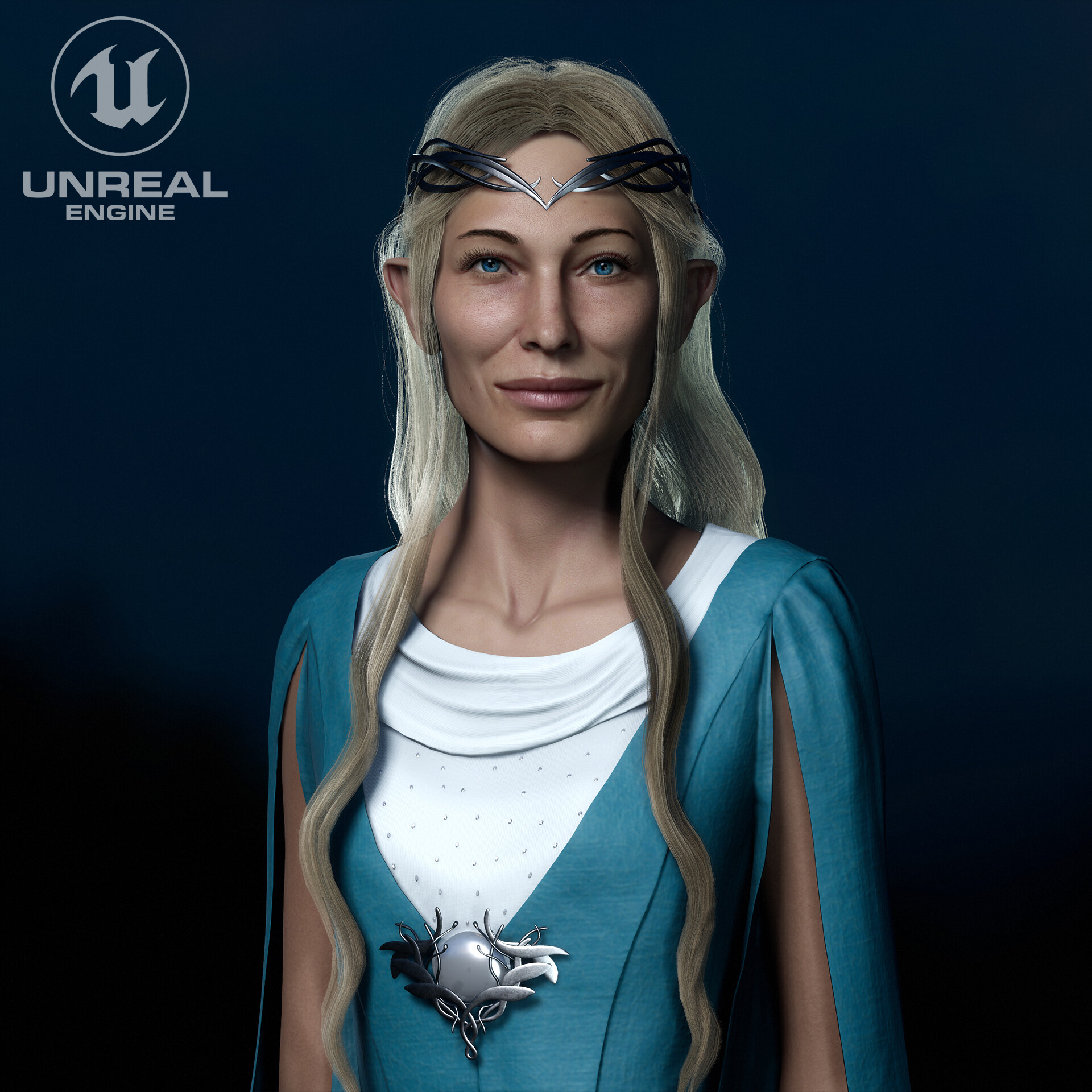 ArtStation - Galadriel - Realtime Model