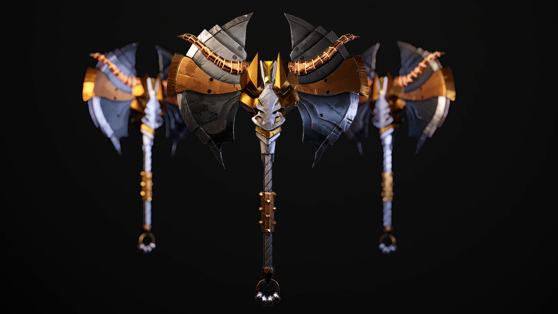 ArtStation - Zodiac axe, Taurus