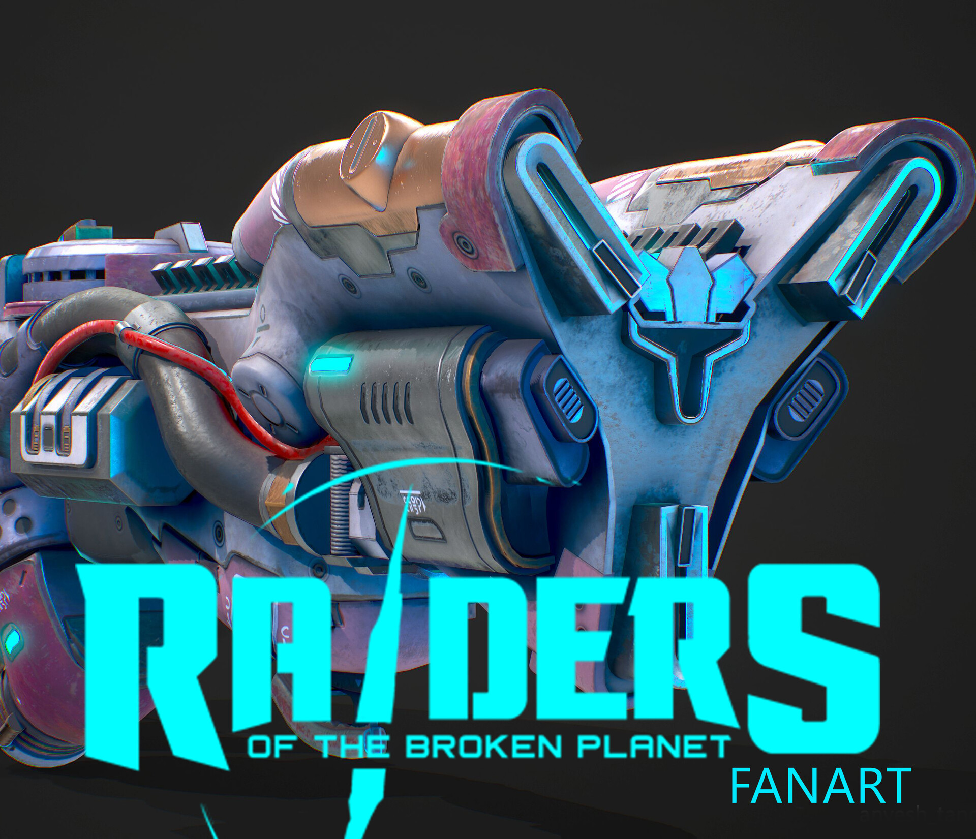 ArtStation - Little Girl (Spacelords Weapon)