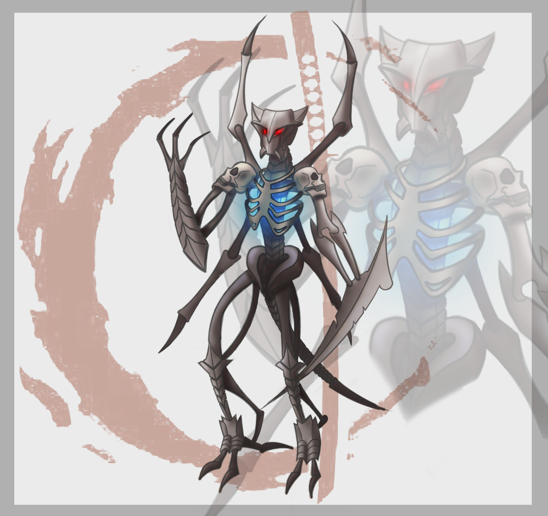 ArtStation - The concept of a RAID Boss