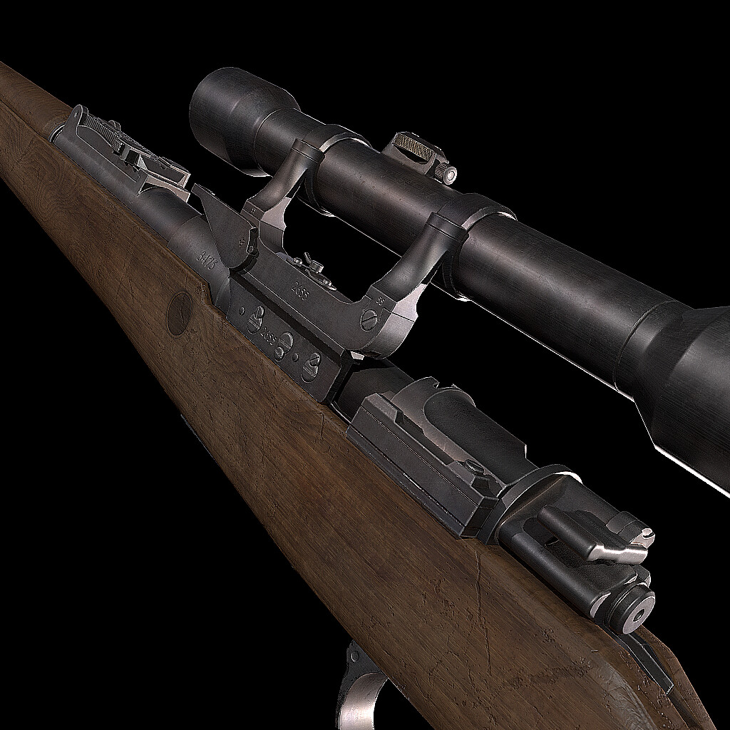 ArtStation - Mauser Kar 98k