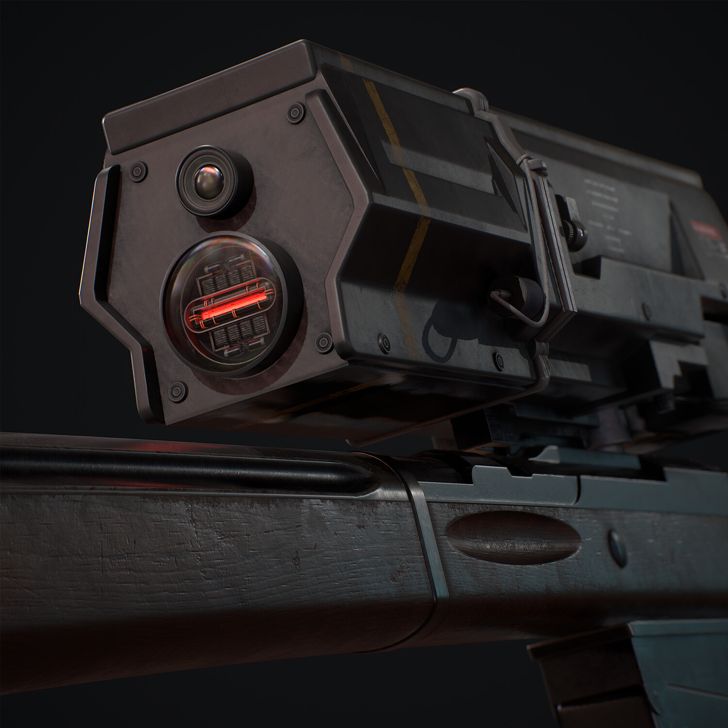 ArtStation - Sci Fi Sniper Rifle Concept