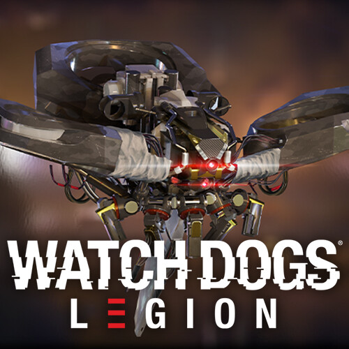ArtStation - Watch Dogs: Legion | Zero-Day Drone Design