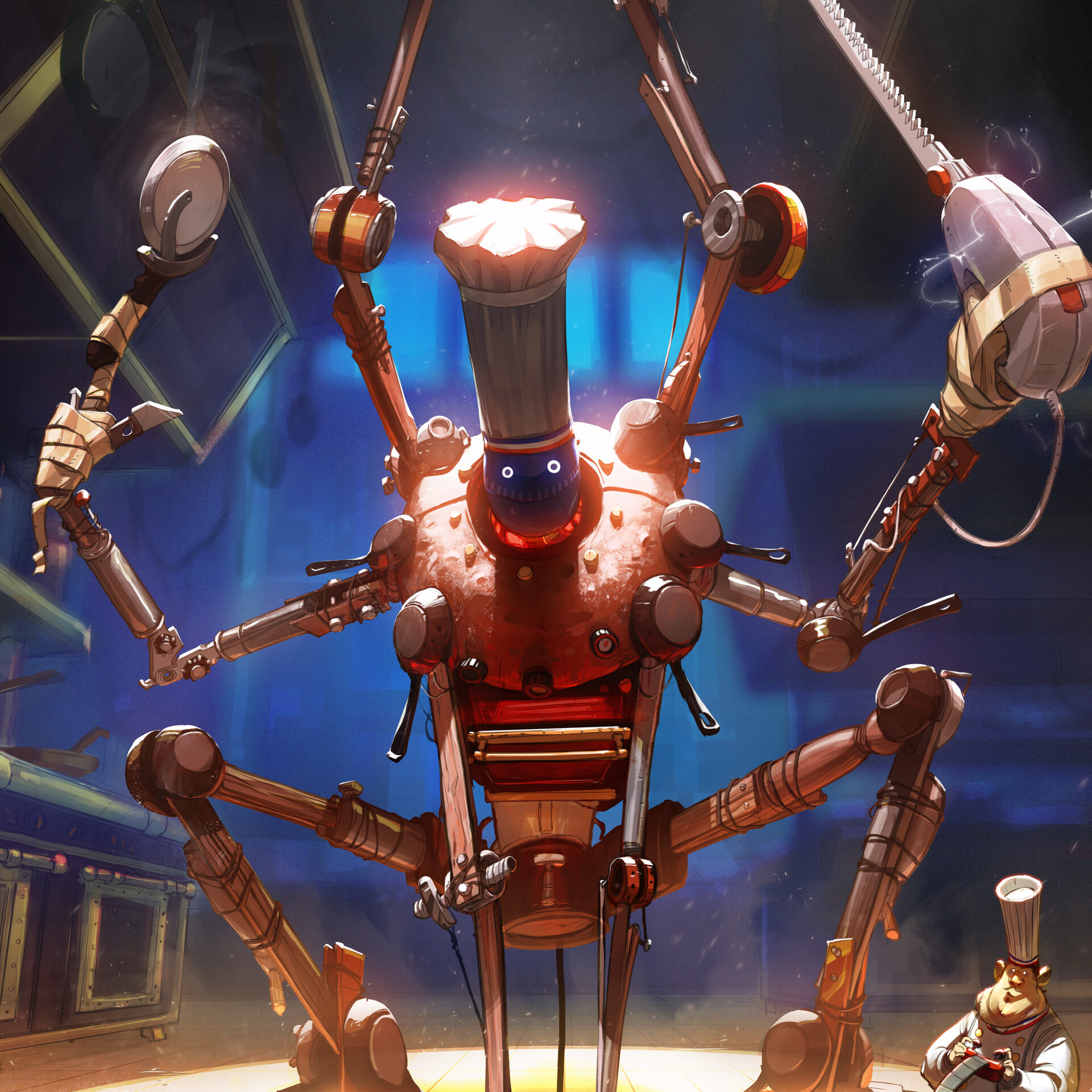 ArtStation - Character Design Challenge : Robot Arena Deathmatch ...