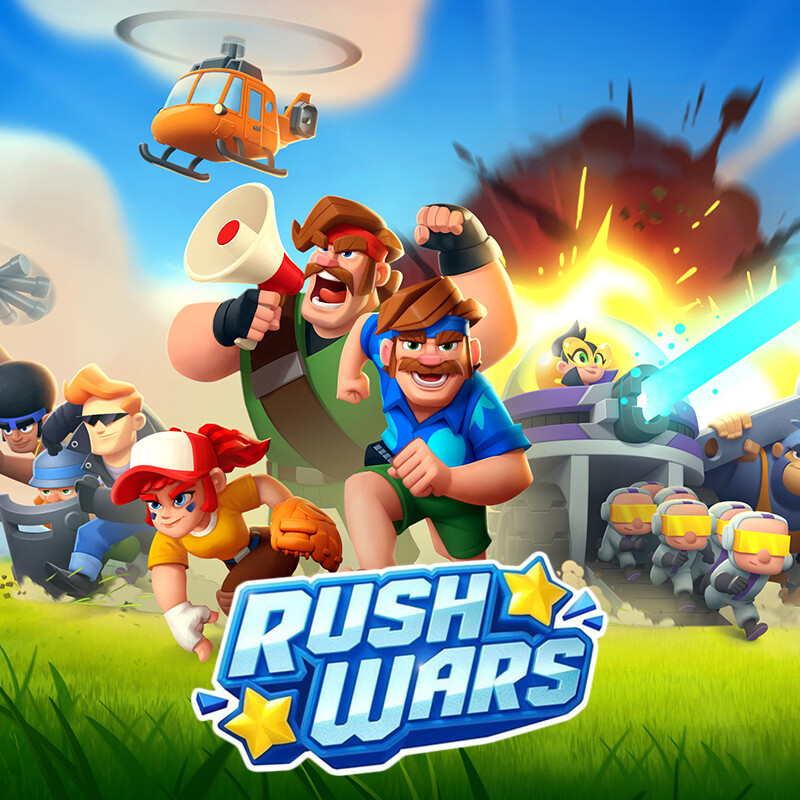 ArtStation - Rush Wars - Loading Screen