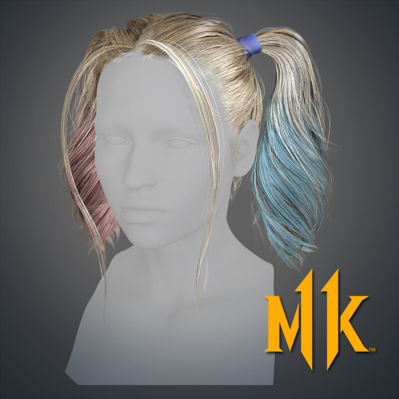 ArtStation - Character Hairs 02 (Mortal Kombat 11)