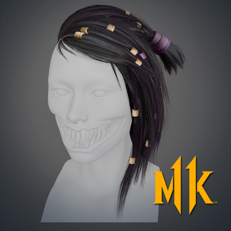 ArtStation - Character Hairs 03 (Mortal Kombat 11)