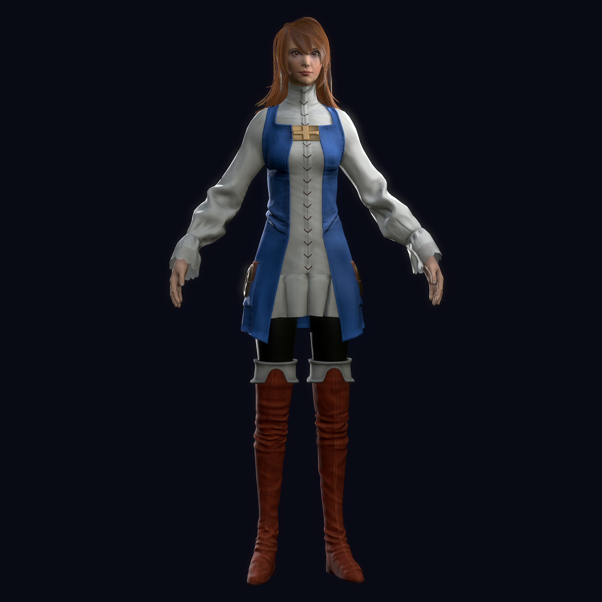 ArtStation - Refia (real time character)