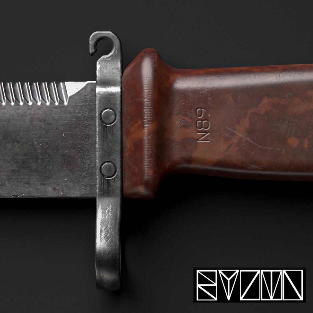 ArtStation - AKM Type II Bayonet