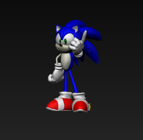 ArtStation - Sonic sculpting
