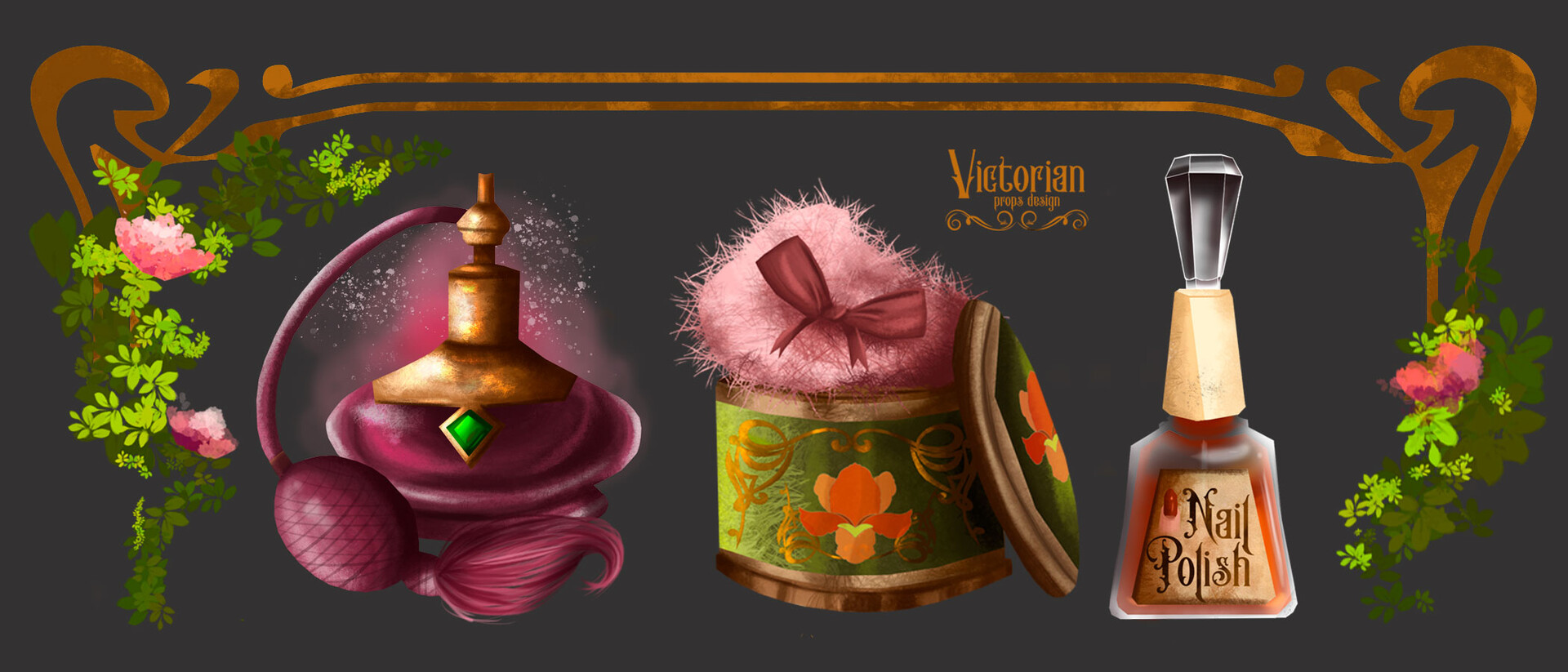 ArtStation - Victorian Props