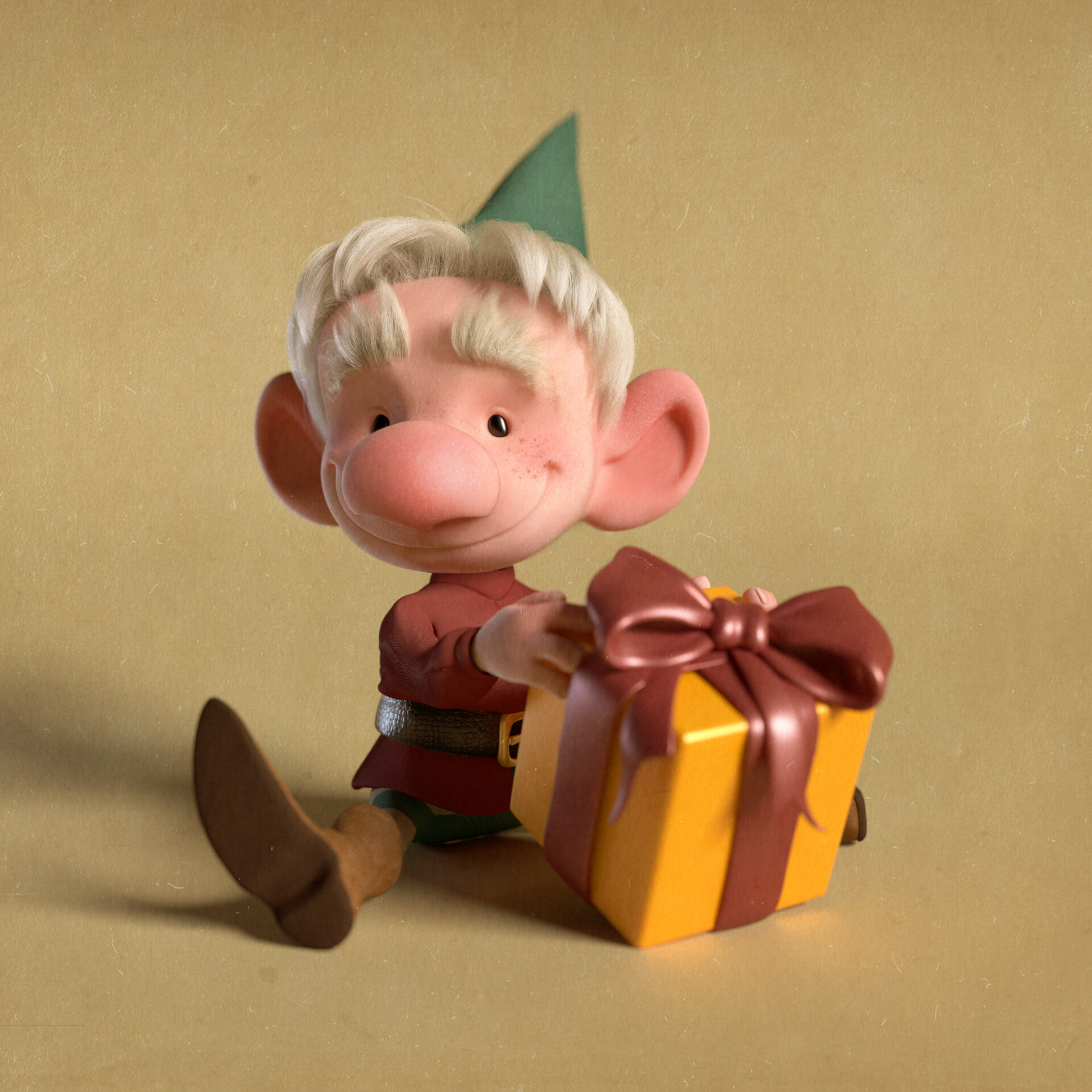 ArtStation - Xmas Gnome