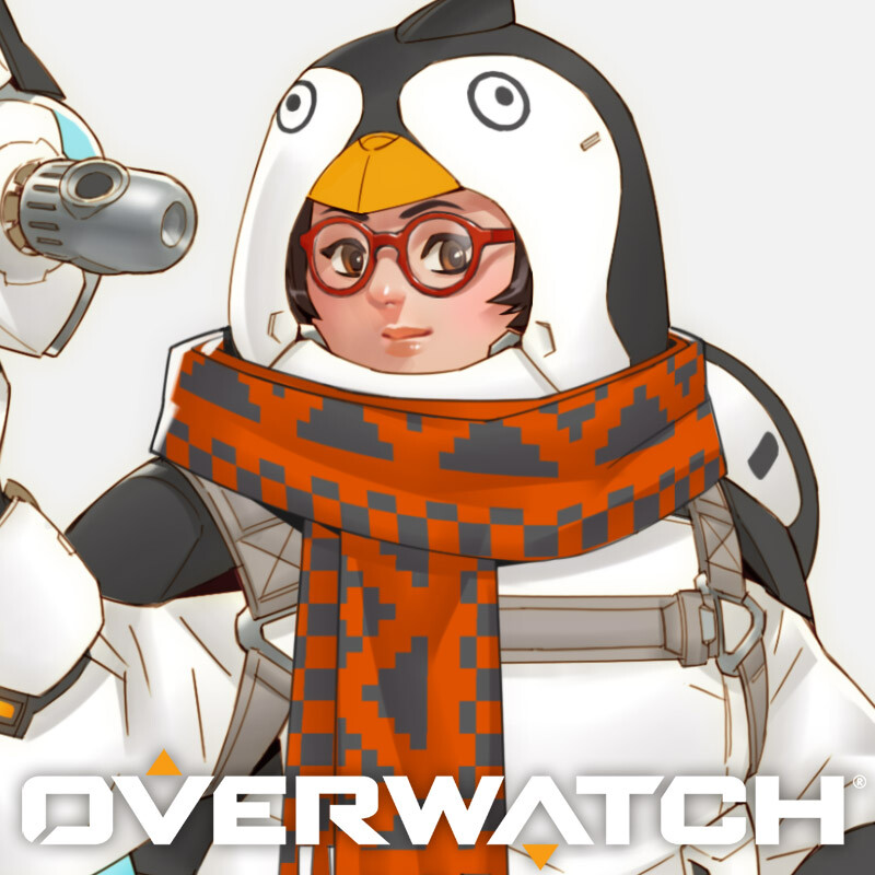 ArtStation - Overwatch: Penguin Mei