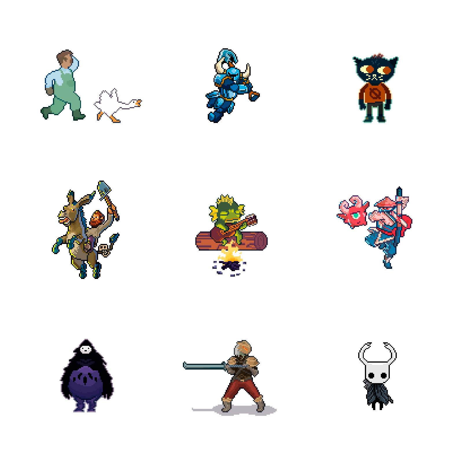 ArtStation - Indie games characters