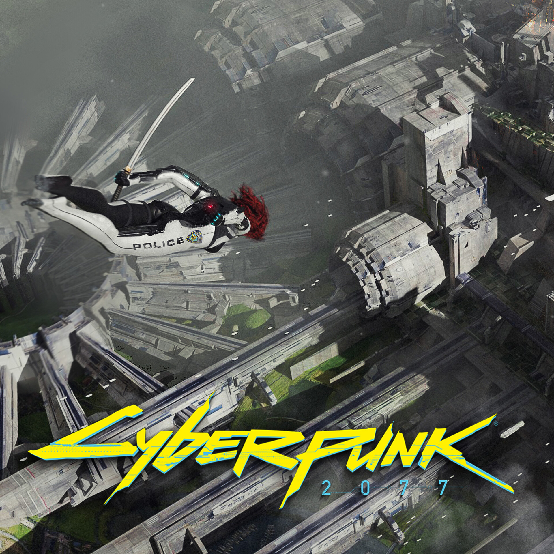 ArtStation - Police officers of Night City ( Cyberpunk 2077 game fan ...