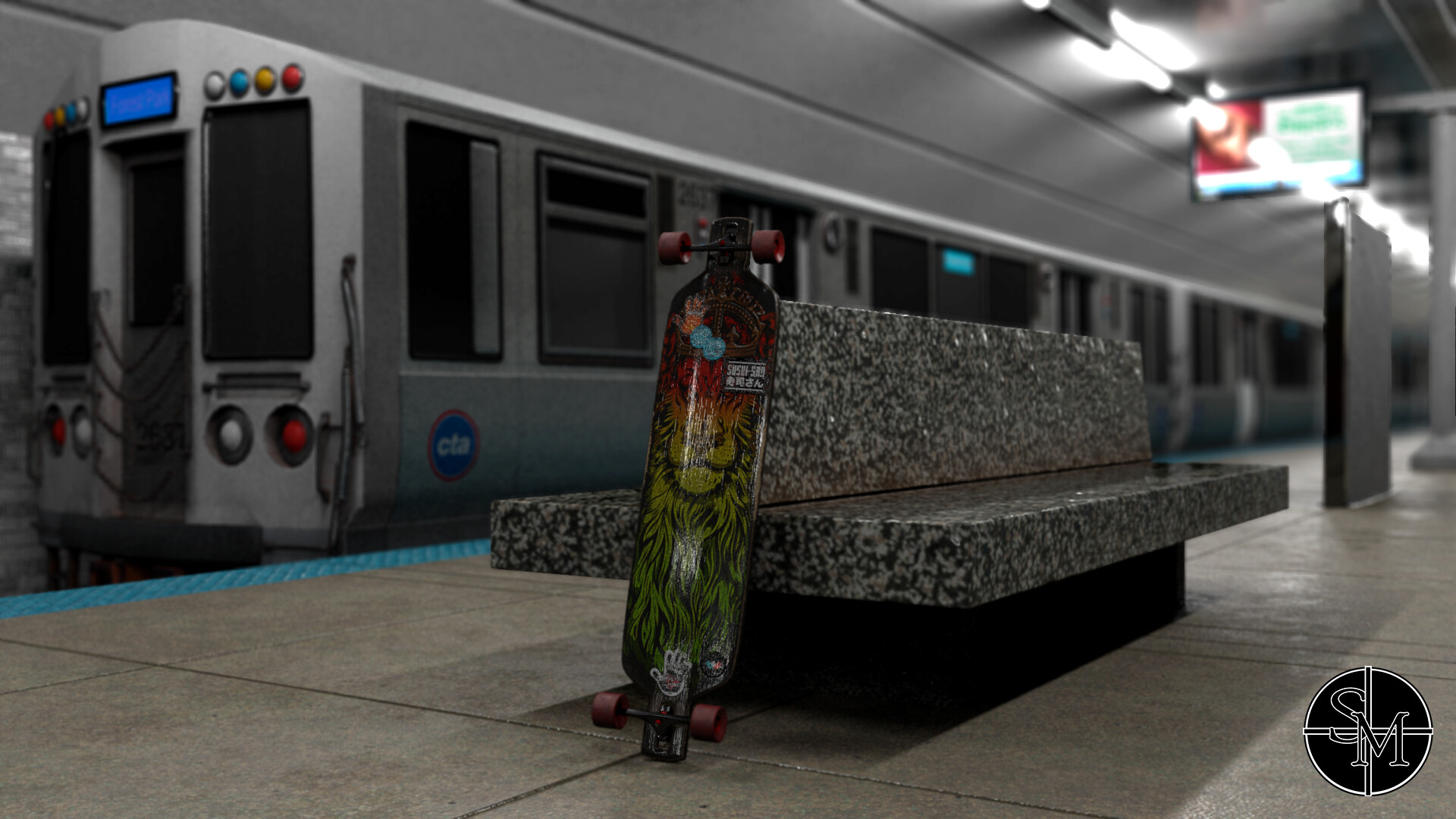 ArtStation - Logan Square CTA Station