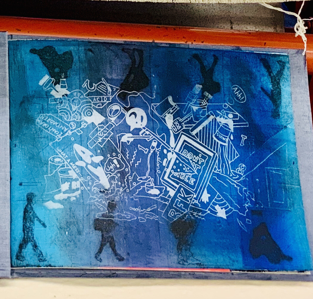 ArtStation - Printmaking is Hella A Mess!
