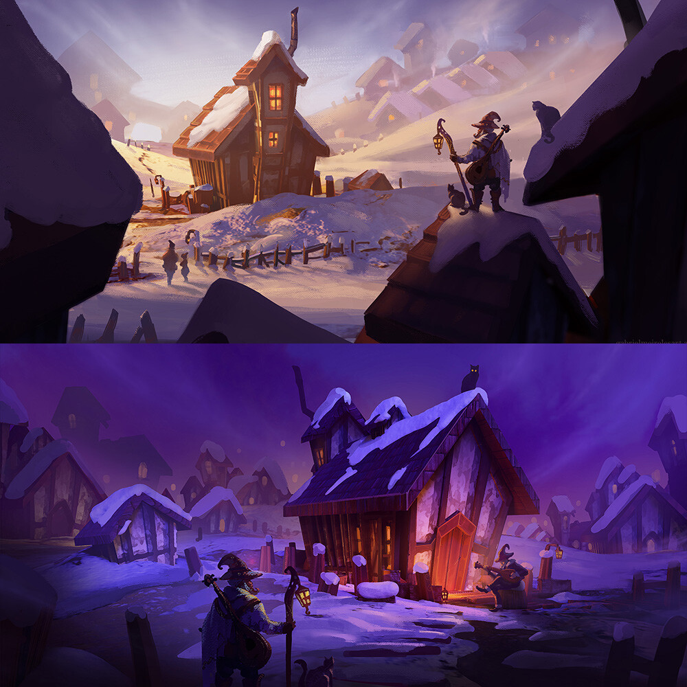 ArtStation - Cold Town