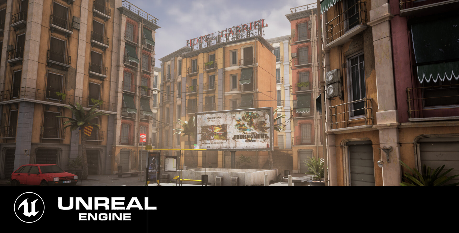 ArtStation - UE4: remake of Critical Ops map - Plaza