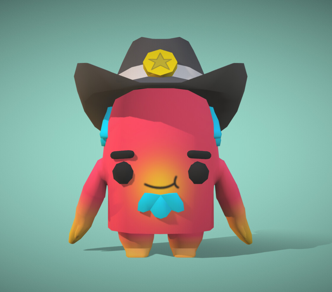 ArtStation - Marshallow (Cartoon Character for a Videogame)