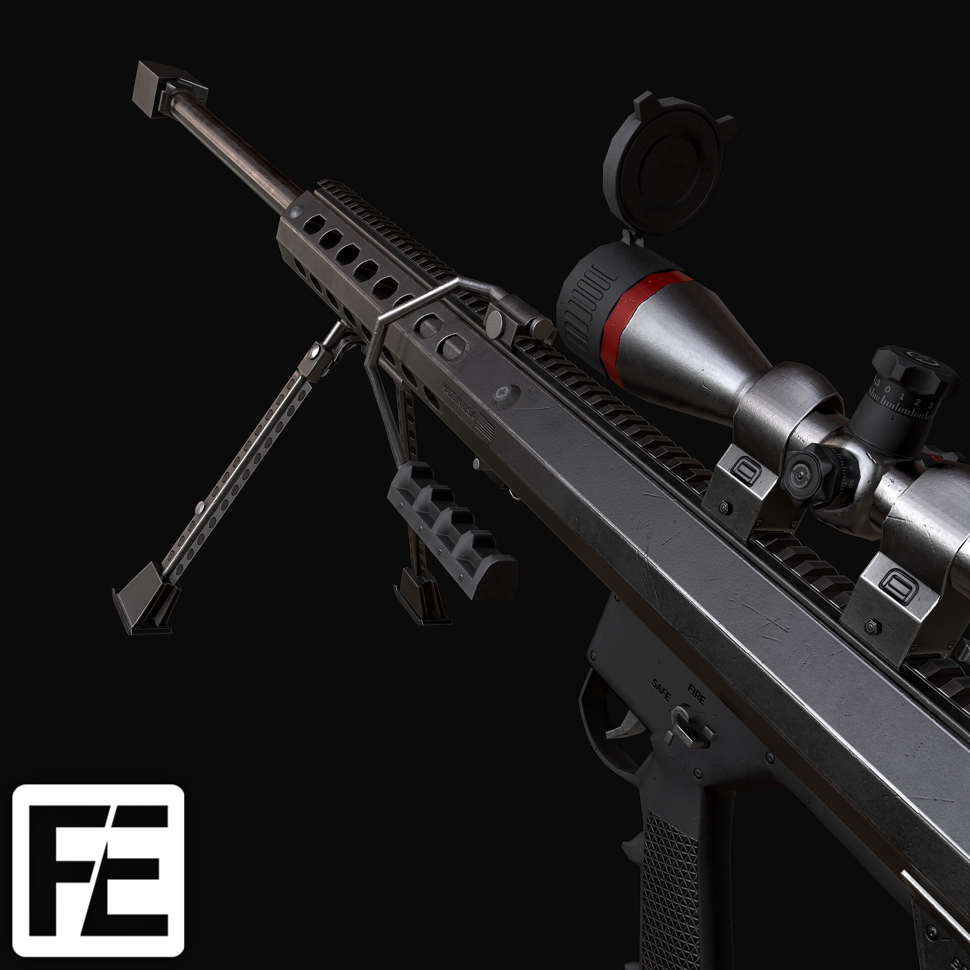 ArtStation - Barrett M95