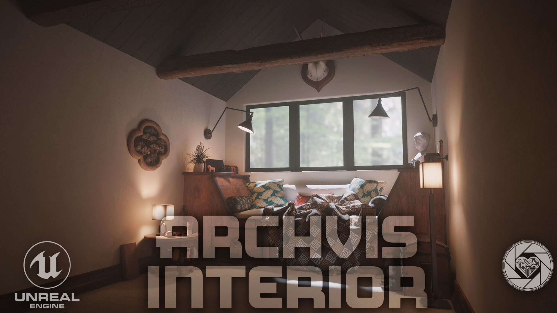 ArtStation - ArchVis Room Nook