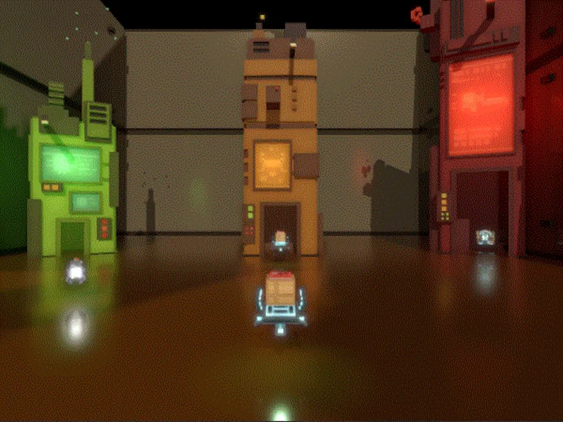 ArtStation - Voxel Traffic Jam