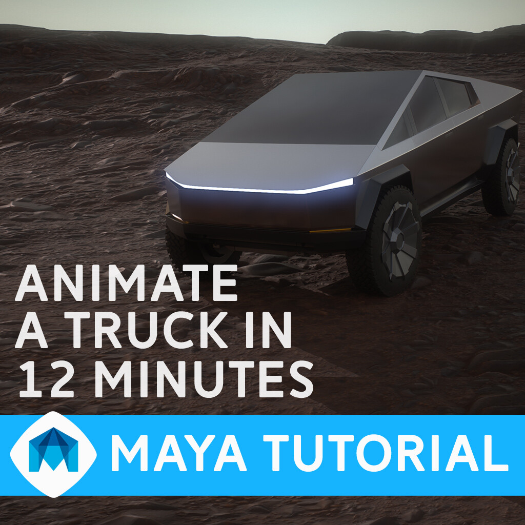 ArtStation - How to animate a Truck in 12 minutes using UAC-Rig