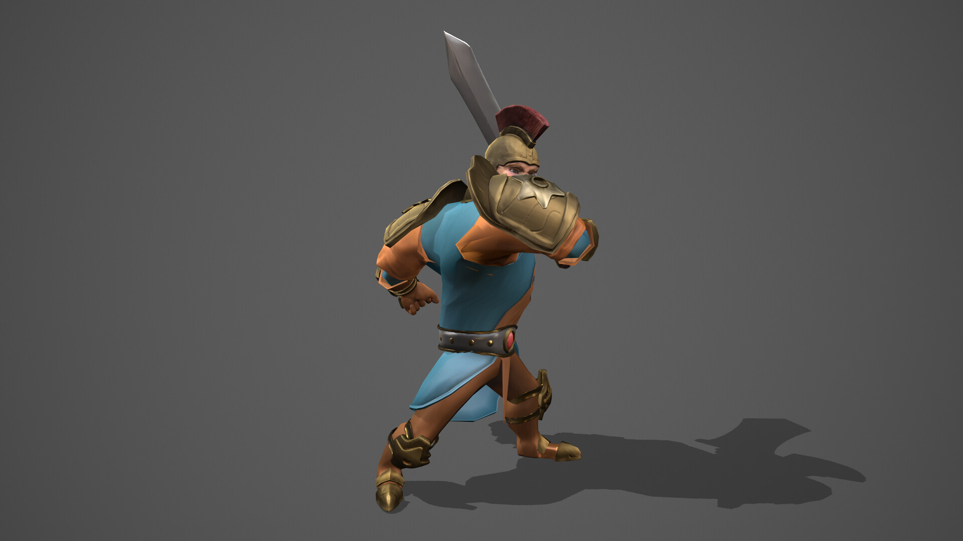 ArtStation - Warrior Attack Animation