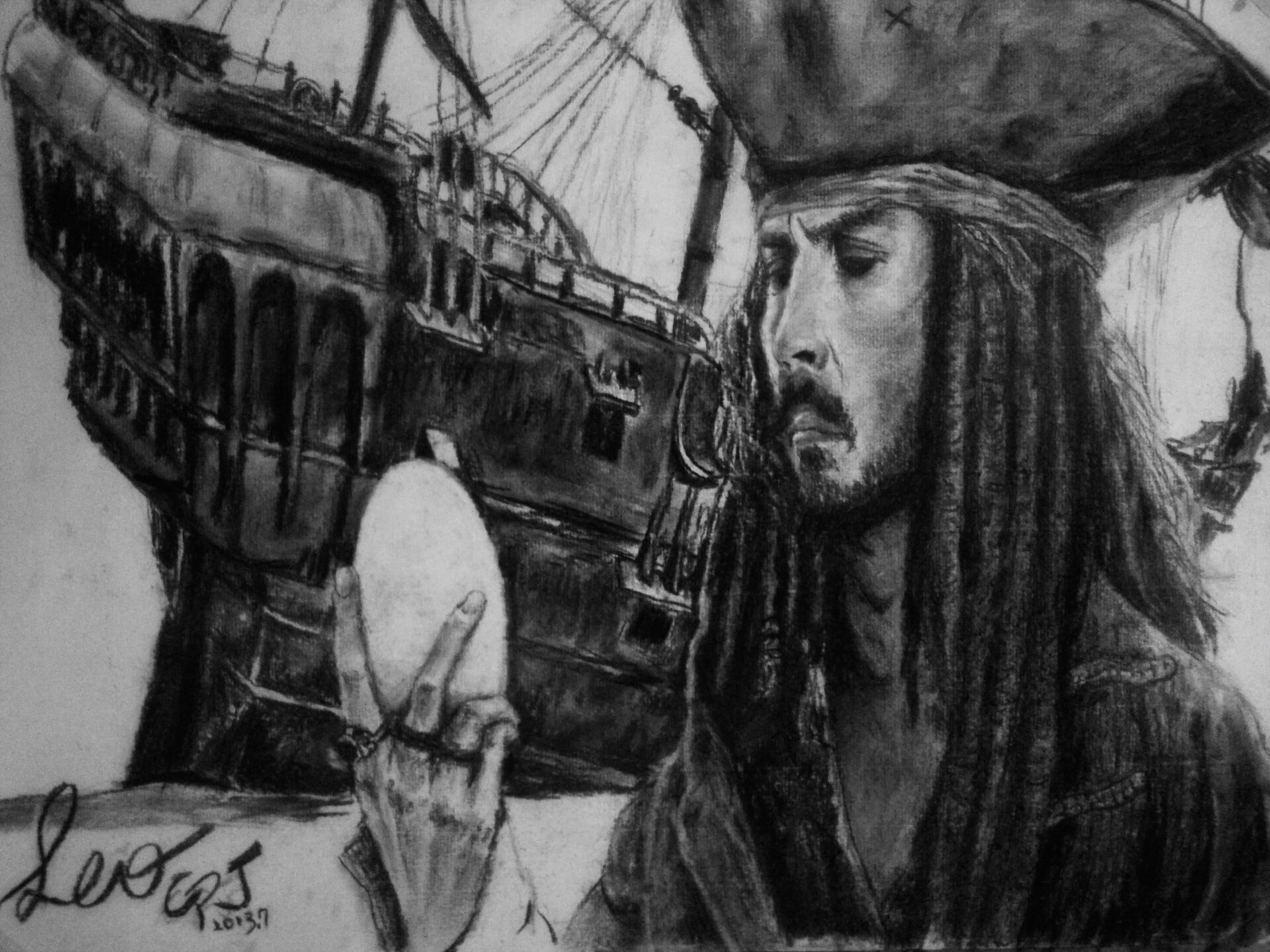 ArtStation - Sketch Captain Jack