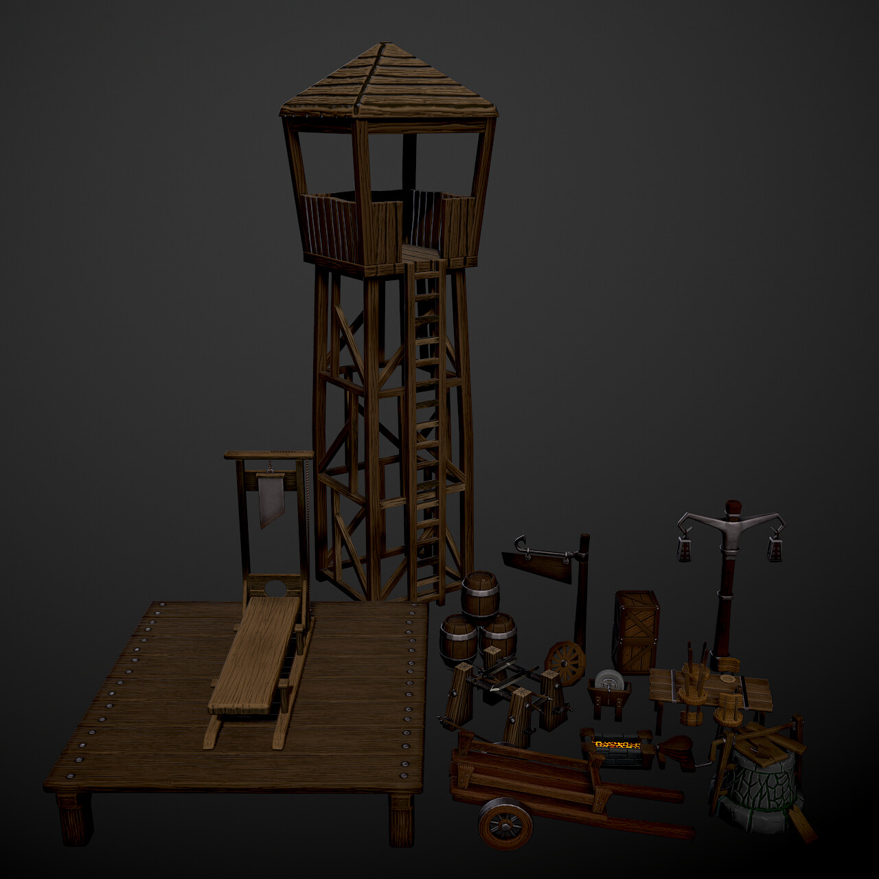 ArtStation - Stylized medieval pack