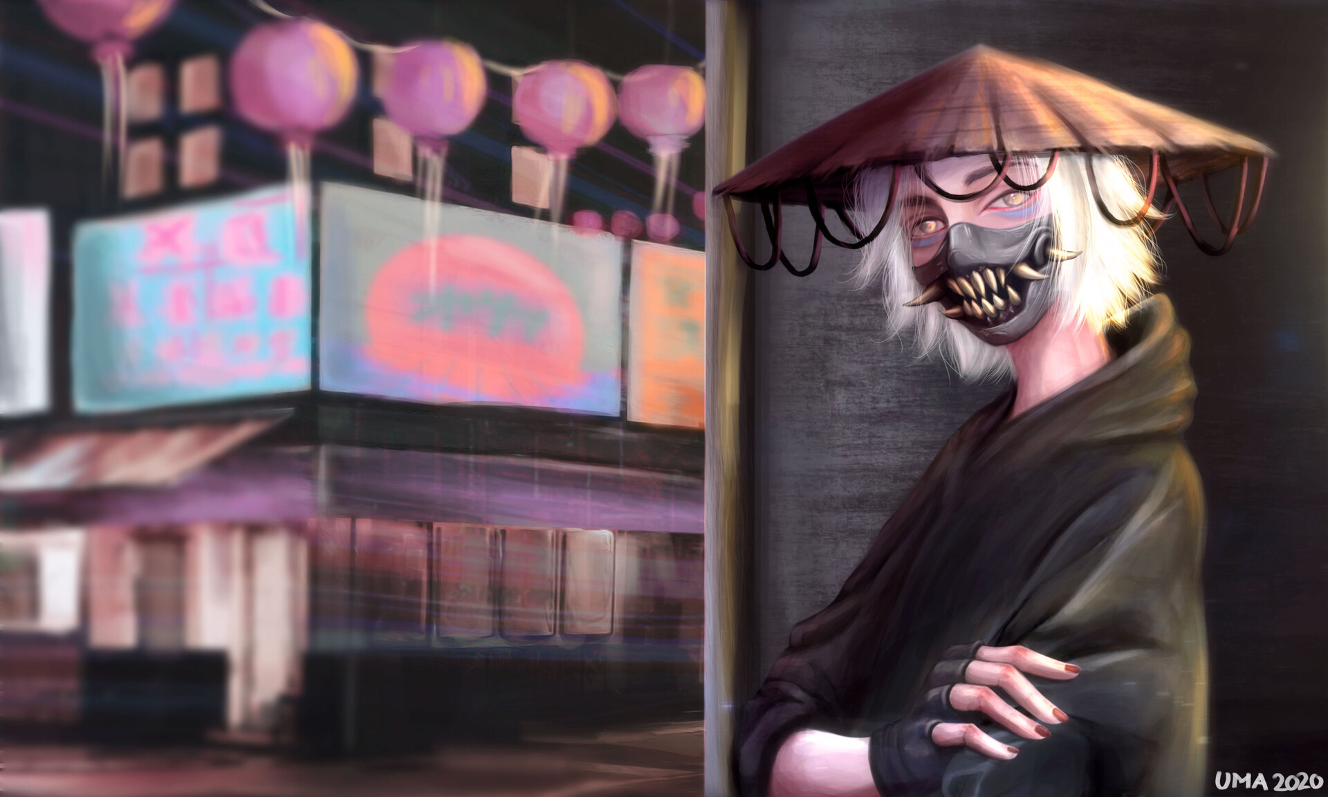 ArtStation - Bleak smile