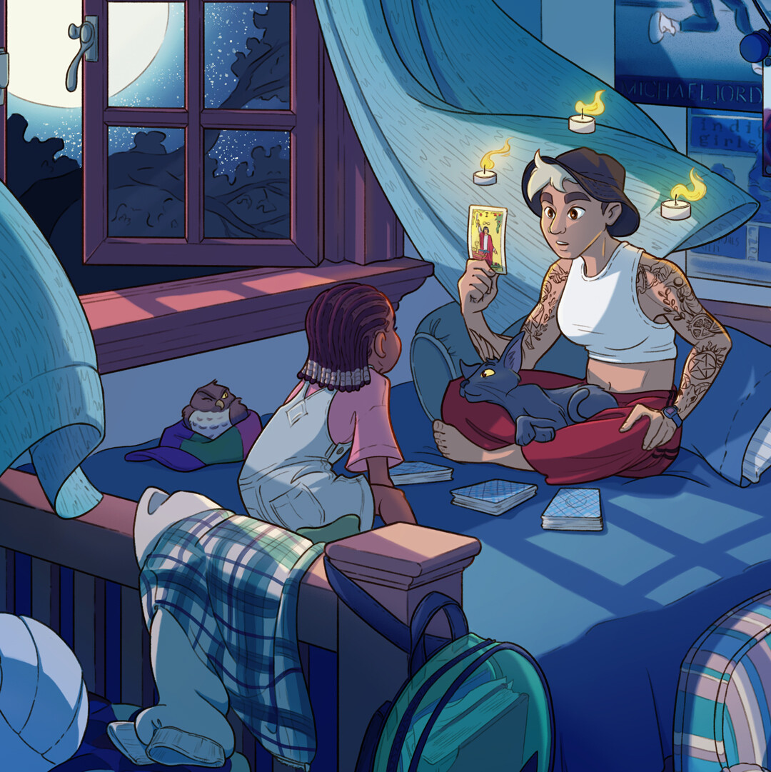 ArtStation - Tarot Lesson