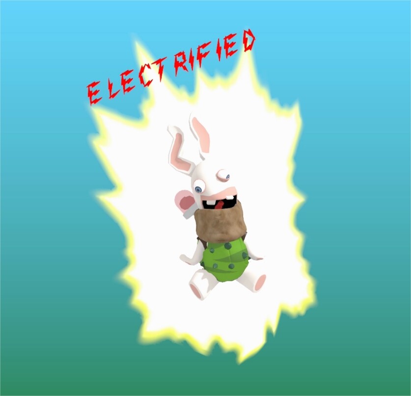 ArtStation - Mario + Rabbids Kingdom Battle: Electro Damage Study