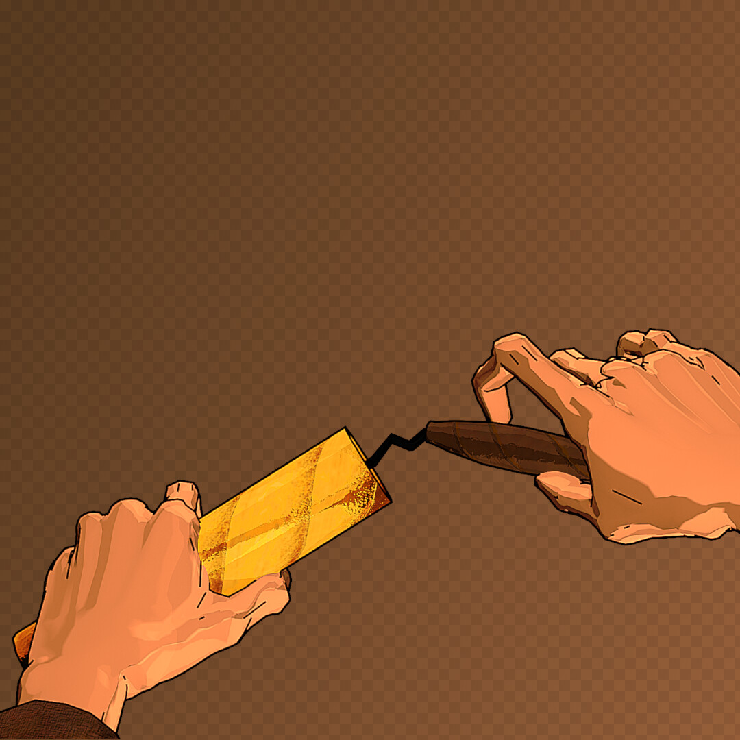 ArtStation - cel shaded dynamite animation