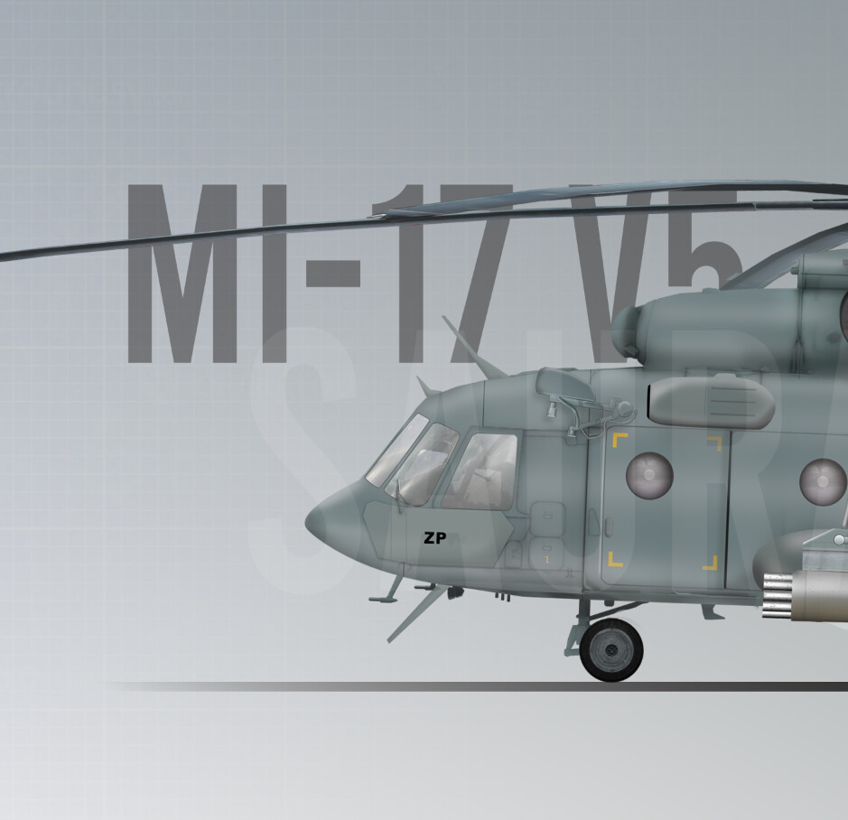 ArtStation - Indian Air Force Mi-17 V5 Profile