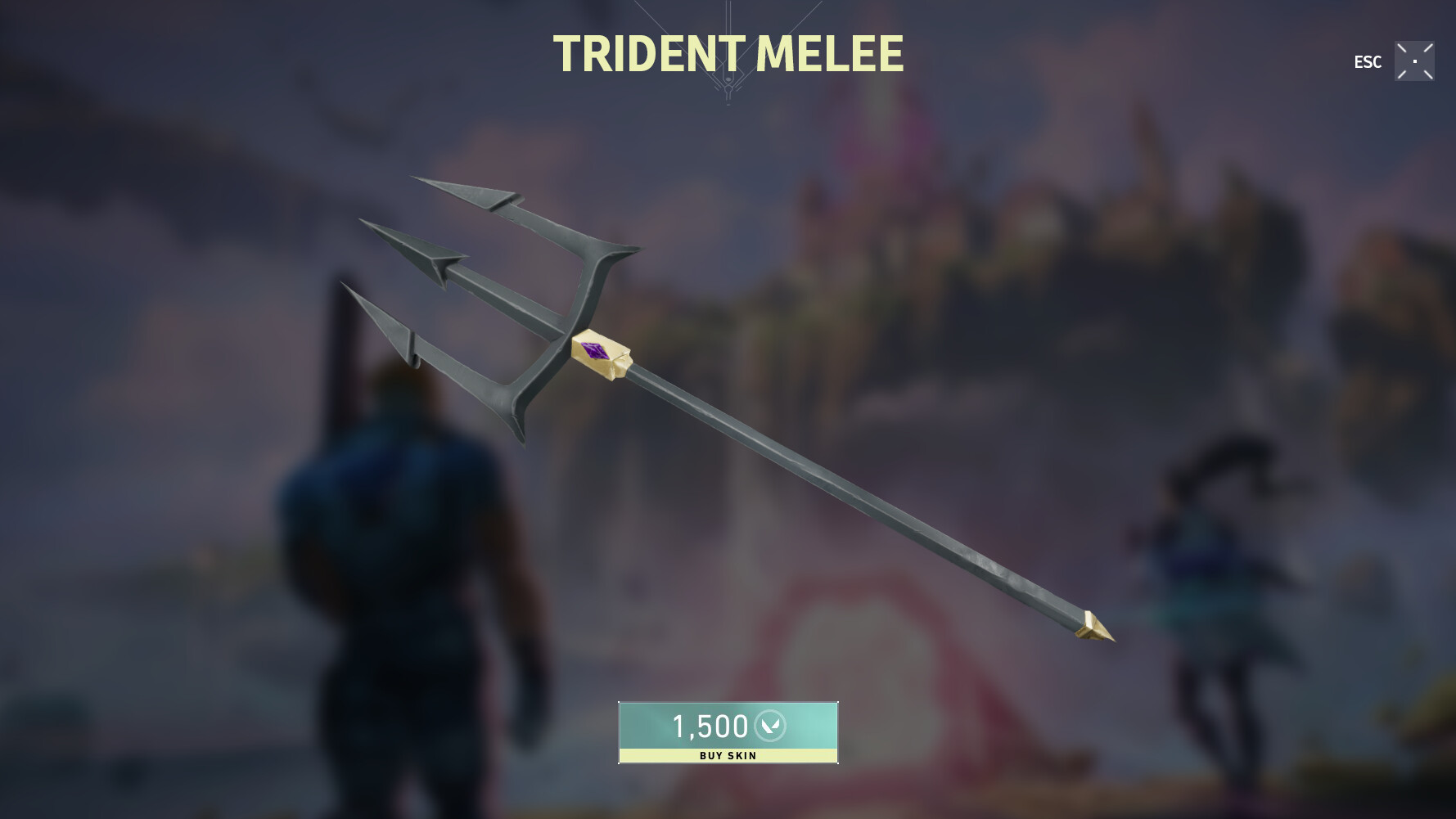 ArtStation - Trident Melee