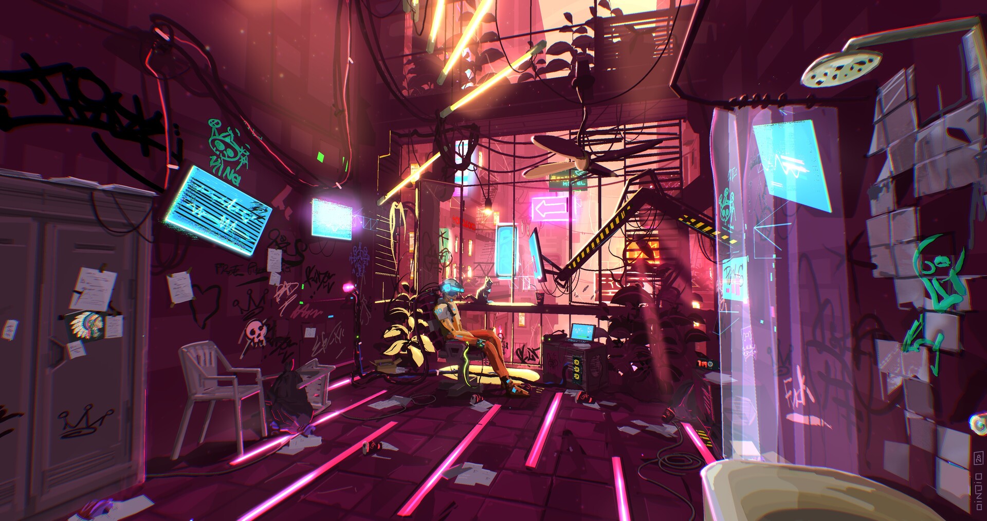 ArtStation - Cyberpunk Challenge