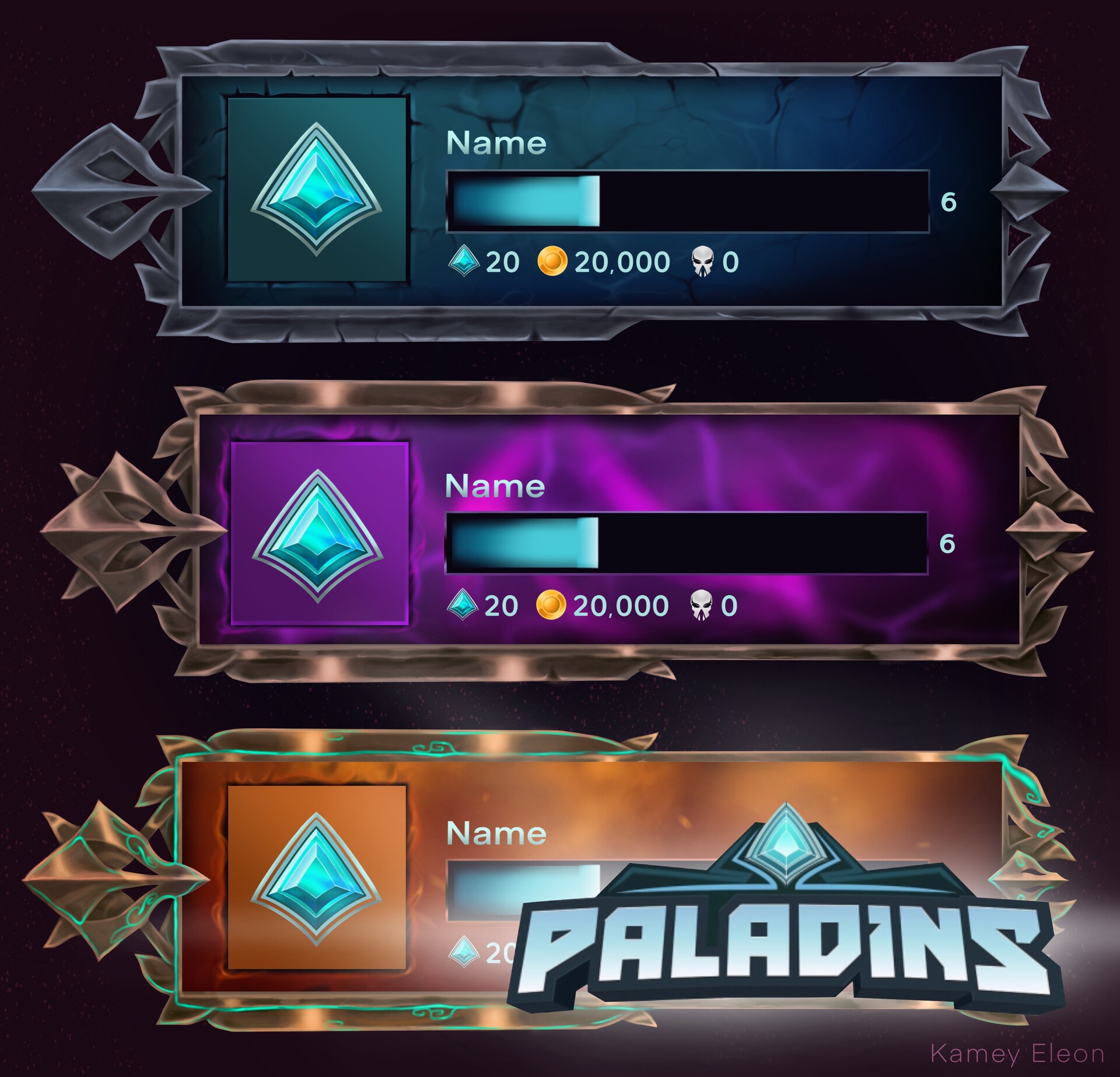 ArtStation - Level Border Concept Art