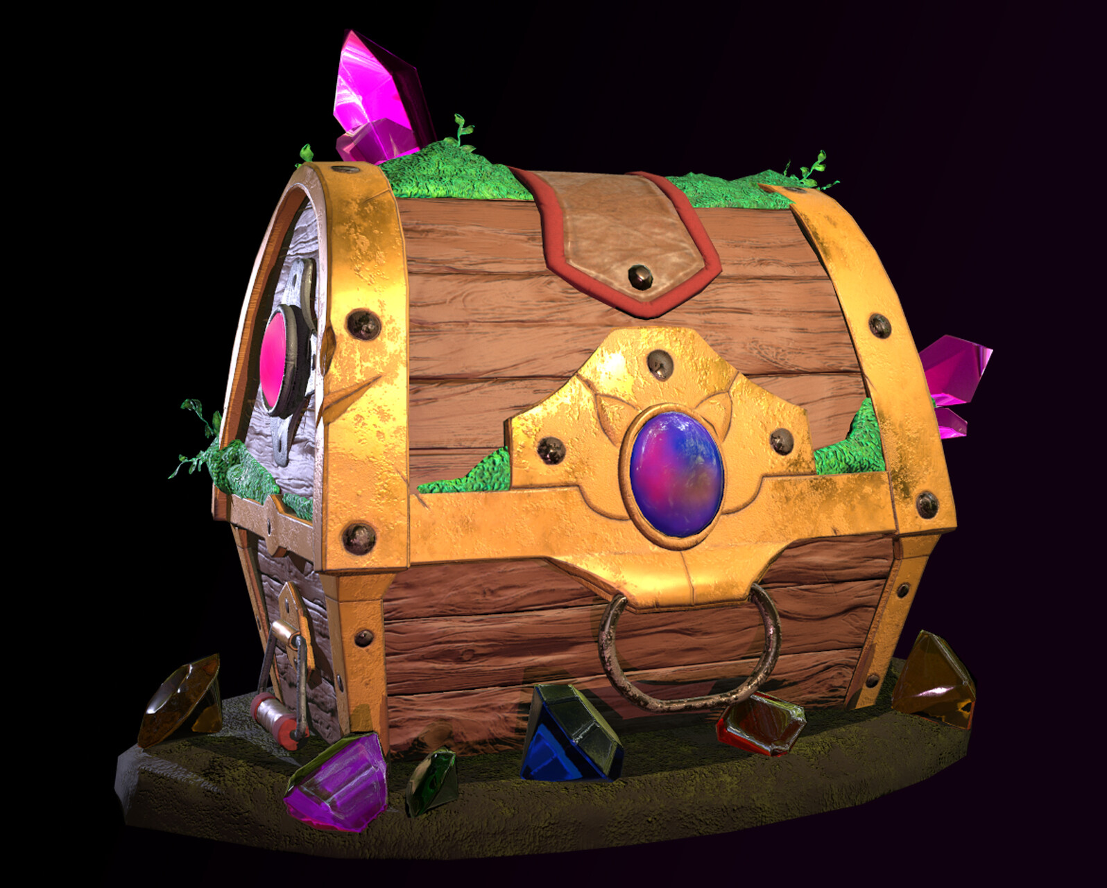 ArtStation - Dwarf chest