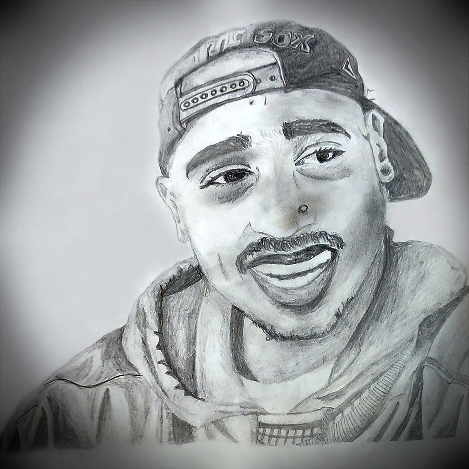 ArtStation - Tupac Shakur Drawing