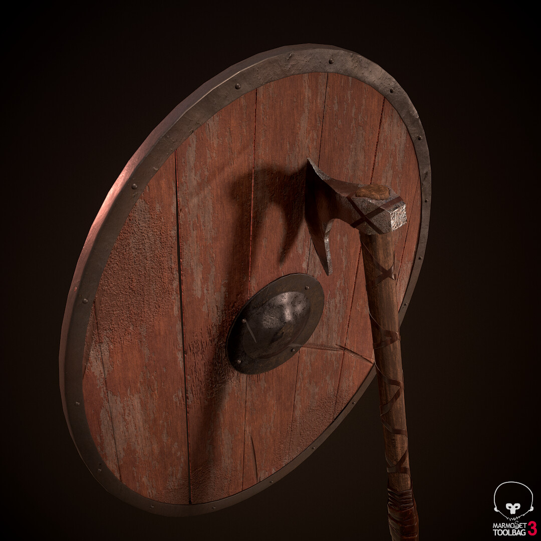 ArtStation - Viking Shield