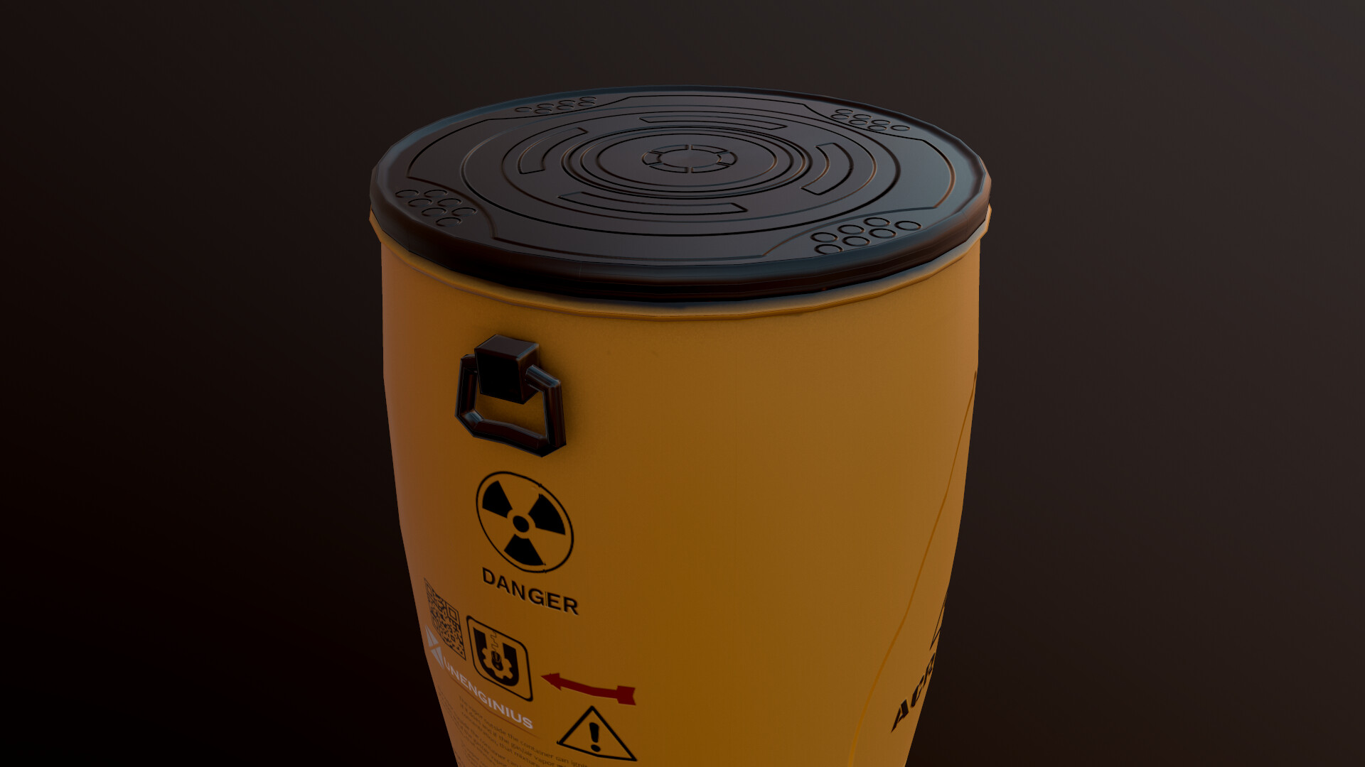 ArtStation - Liquid Barrel - Game ready Prop