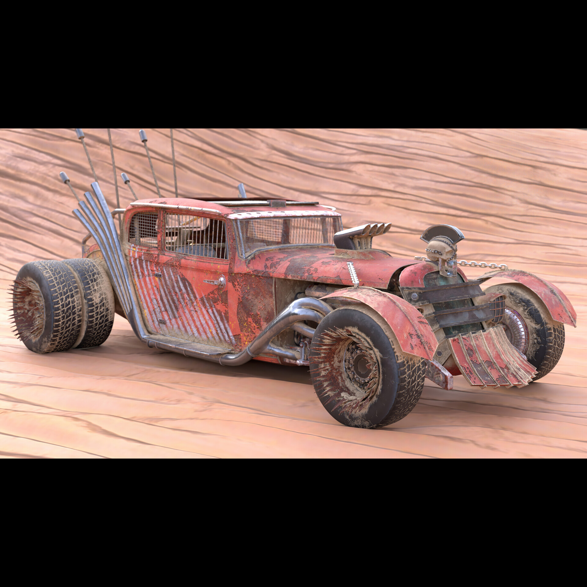 ArtStation - Mad Max Hot Rod