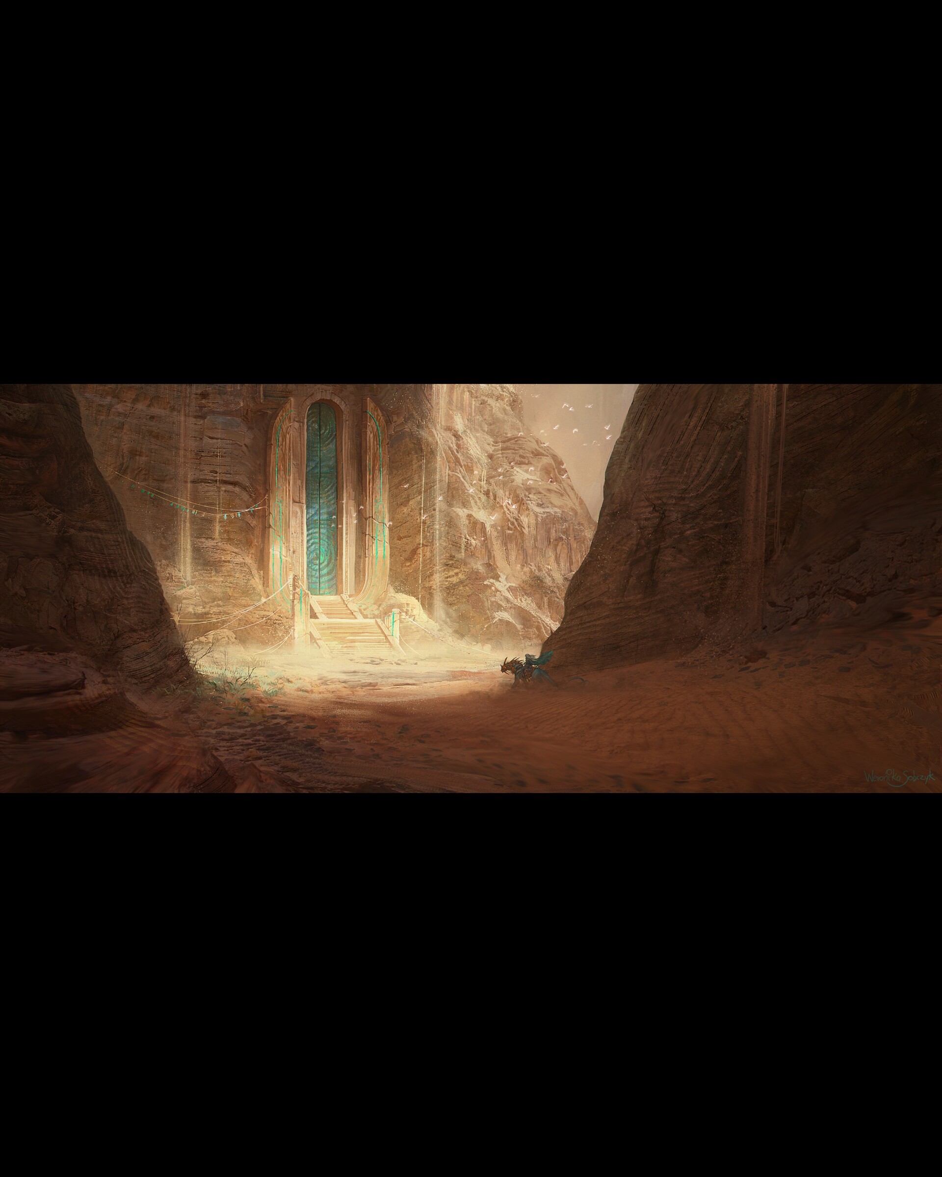 ArtStation - Alien Desert Temple