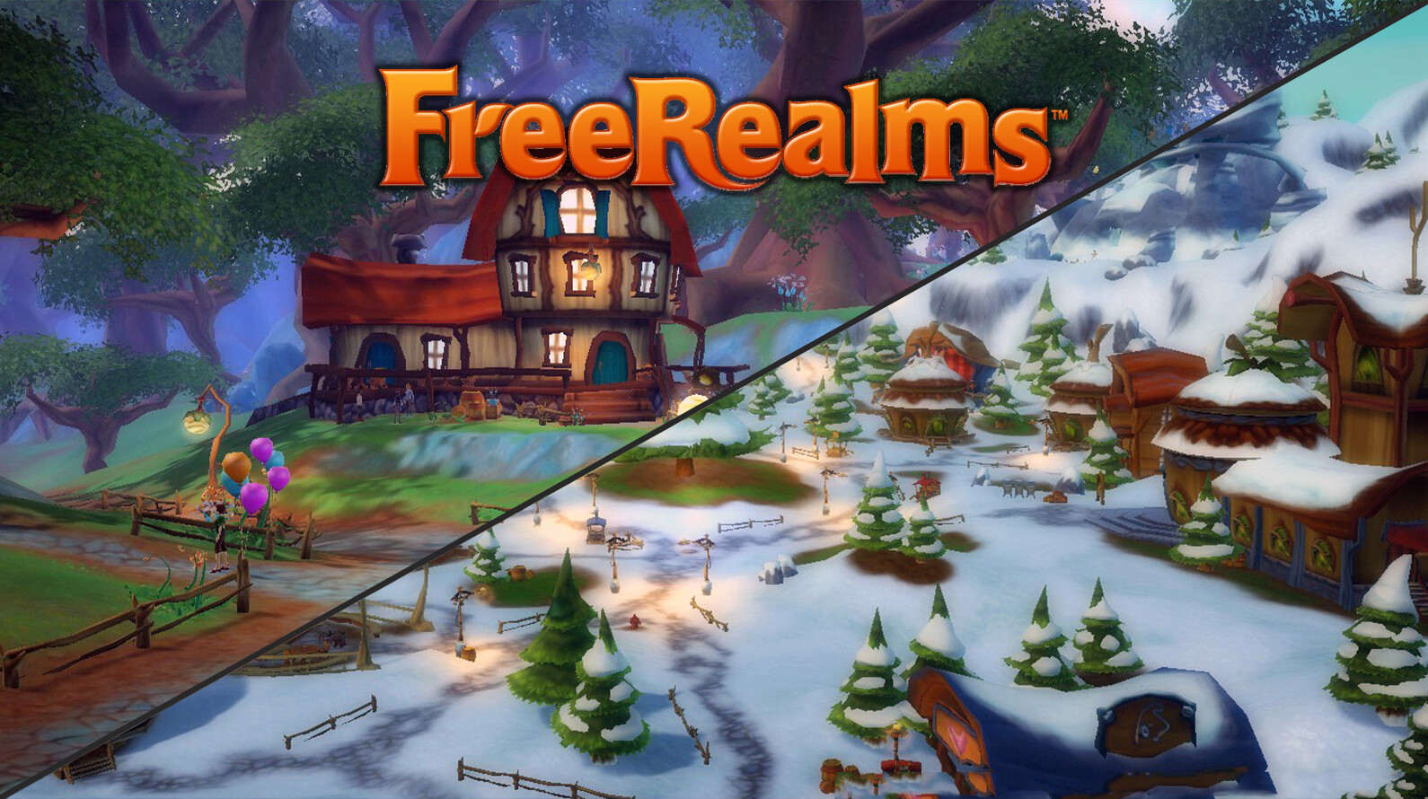 ArtStation - FreeRealms - The Wilds / Snowhill / Sunstone Valley