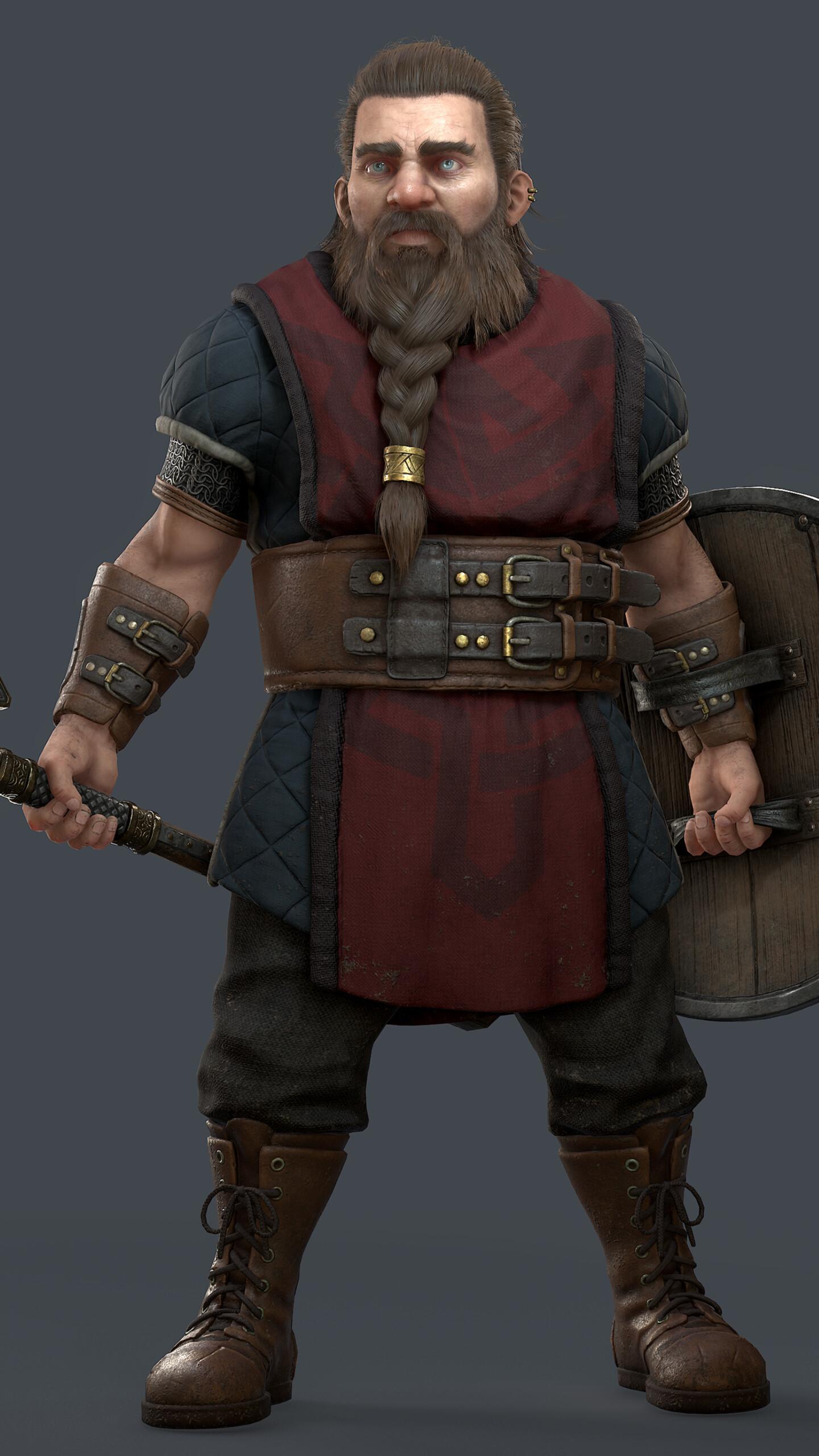 ArtStation - Dwarf Fighter