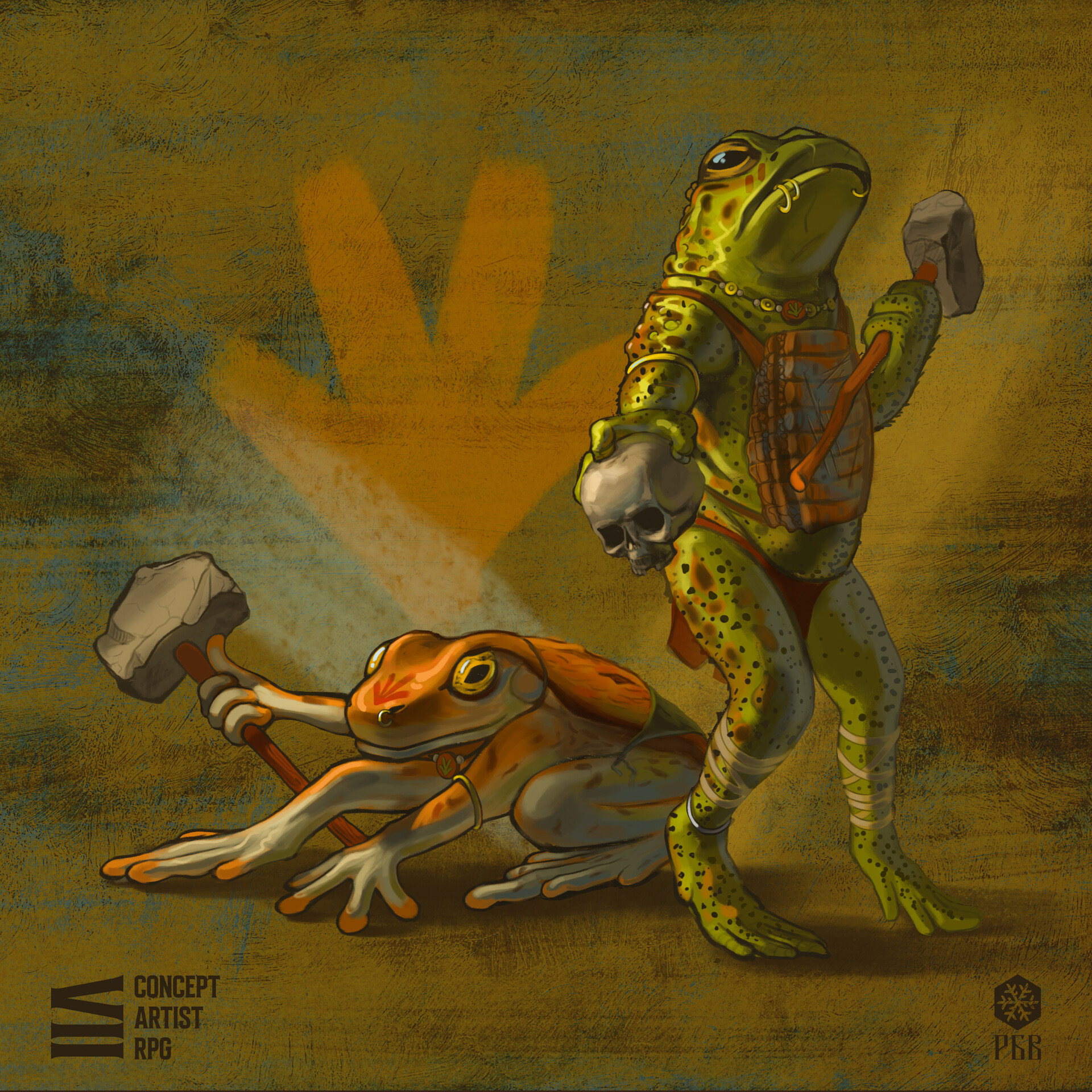 ArtStation - Toad people