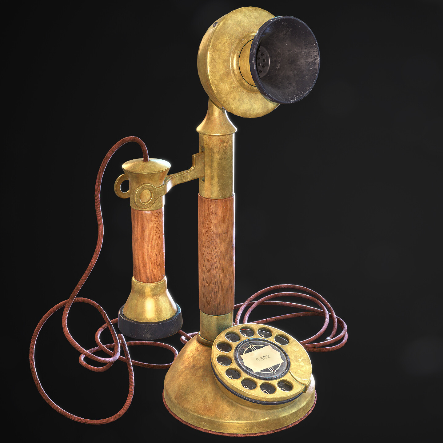 ArtStation - Candlestick Telephone