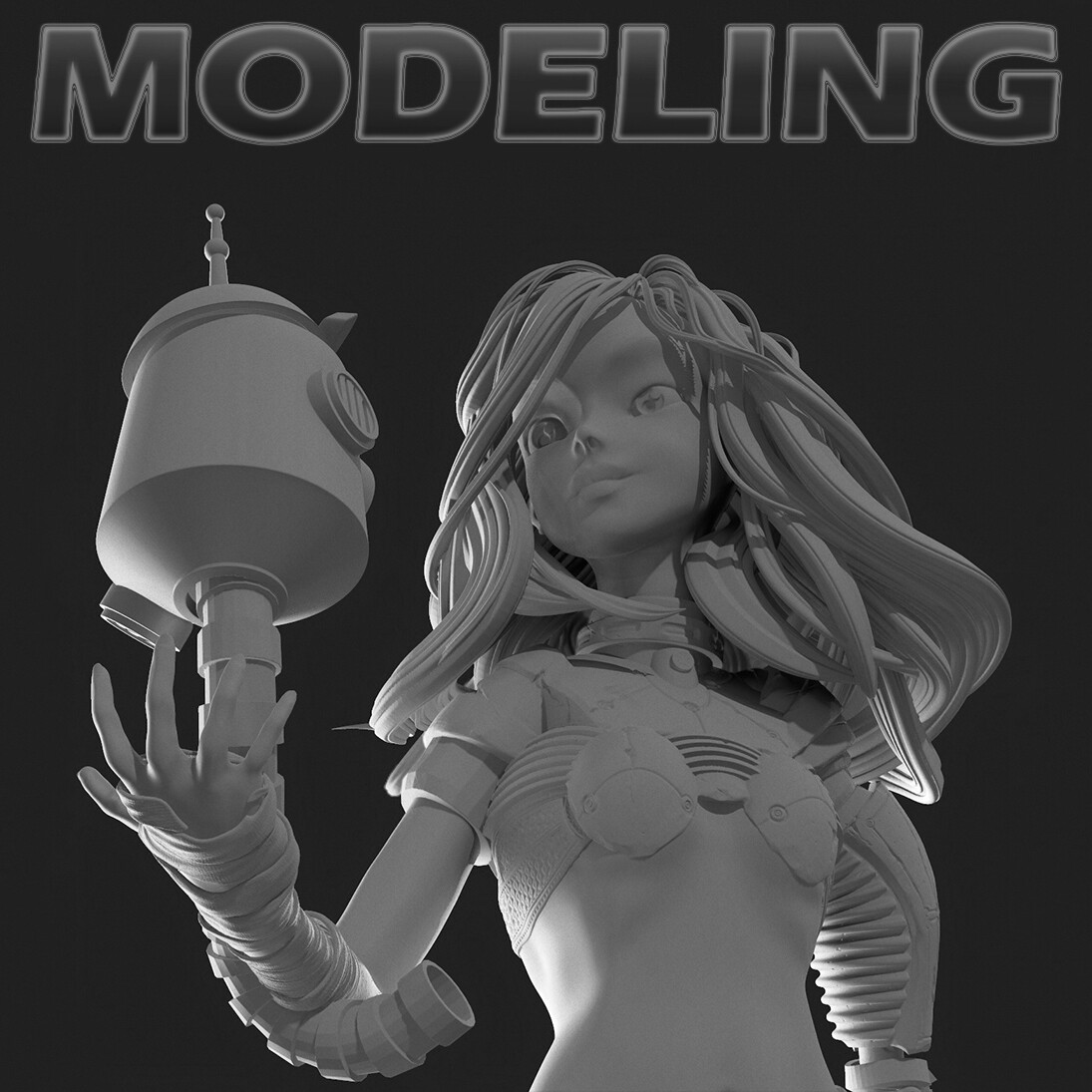 ArtStation - Technomancer - Zbrush Study